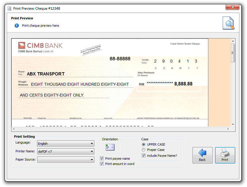 Cheque Writing Software And Solutions ISquare EzyCheque Lite Edition Cheque Writing Software And Solutions ISquare EzyCheque Lite Edition